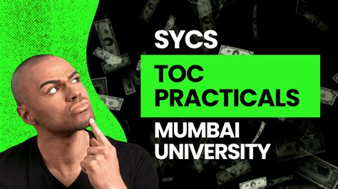 Sycs Mumbai University Theory Of Computation Practicals Solutions And Notes On Demand Updated