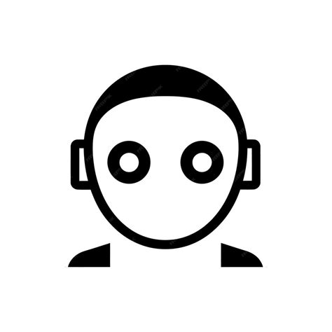 Premium Vector Robot Avatar Icon