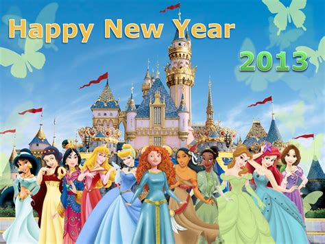 Happy New Year Disney Princess Photo 33187402 Fanpop