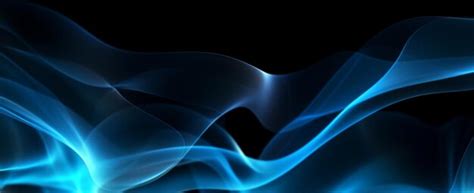 Premium Photo Abstract Blue And Black Background Generative Ai