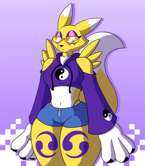 Renamon Gf By Jacketry On Newgrounds