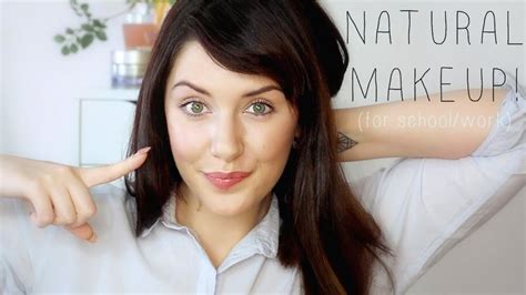 Realistic Everyday No Makeup Makeup Look For Schoolwork Ad
