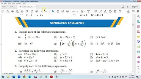 10 F2 C2 Cross Multiplication Polynomial Youtube