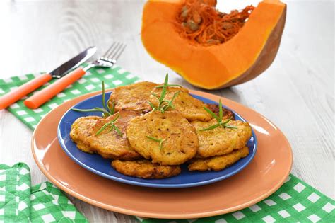 Frittelle Di Zucca Veloci Senza Lievitazione Tuorlo Rosso