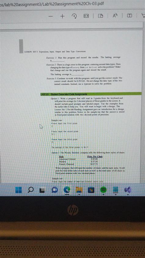 Solved 11 Thit Progran Will Read In The Quantity Of A