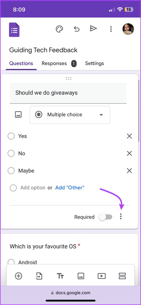 How To Create Google Forms On Mobile A Beginner S Guide Guiding Tech