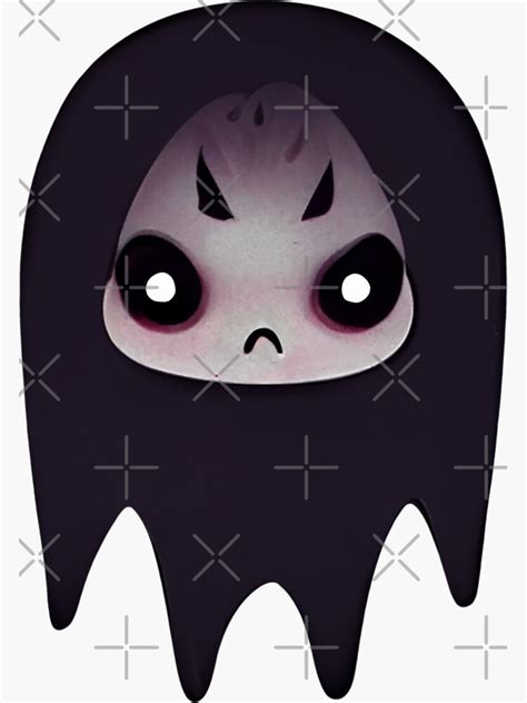 A Cute Ghost Yokai Spirit Sticker For Sale By Qmedda Redbubble