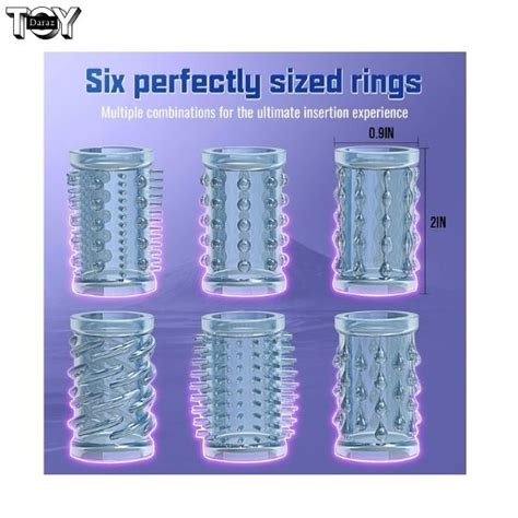 Cock Ring Sleeve Condome Enhance Erection For Men Order Now