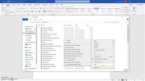 Creating A Folder In Your Files YouTube