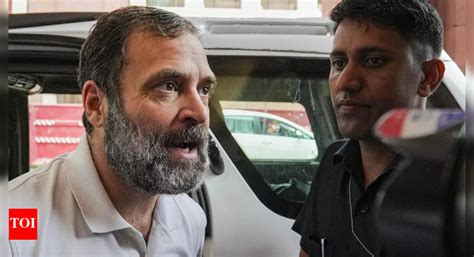 Ayodhya Priest Offers Residence At 10th Century Temple To Rahul Gandhi Lucknow News Times Of