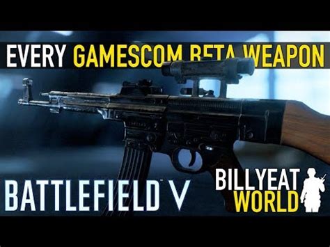 BATTLEFIELD V Every New Weapon In Beta All Guns Review W Recoil