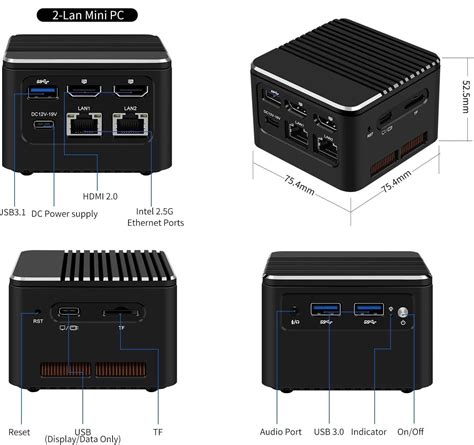 More Inch Mini Pcs With Intel Alder Lake N Chips And Up To X Gbe Ethernet Ports Liliputing