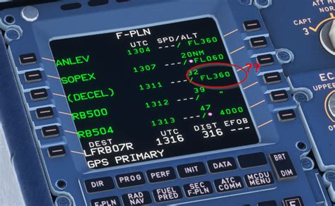 Bug Bad Flight Level In Star · Issue 2839 · Flybywiresimaircraft