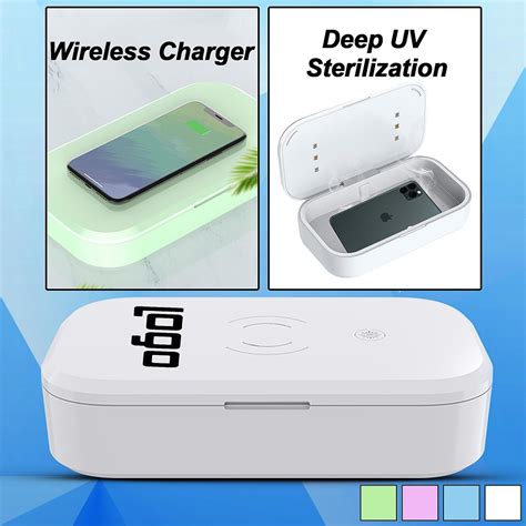 Custom Imprinted Ppe Wireless Charging Uvc Disinfection Box Jewelry Boxes
