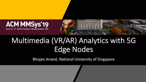 Multimedia Analytics With 5g Edge Nodes Pdf