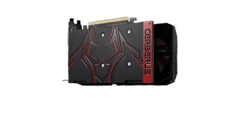 ASUS Cerberus GeForce GTX 1050 Ti 4GB OC Edition GDDR5 128Bit At