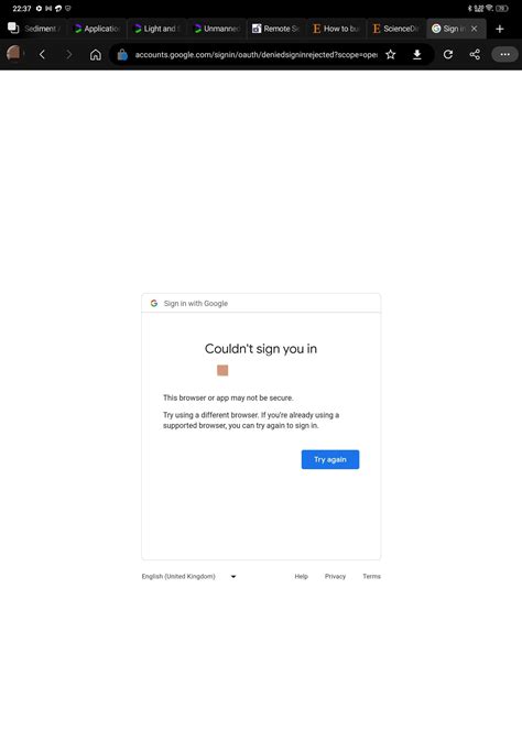 Long Time Edge User Suddenly Having These Problems While Signing Into