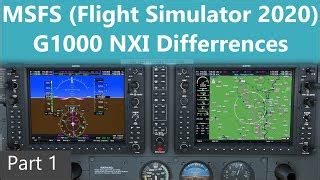 MSFS G1000 NXI Differences Part 1 Doovi