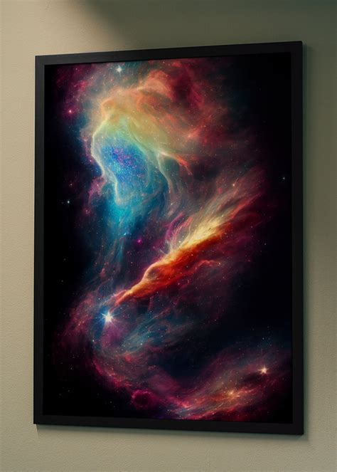 Nebula Jasmine Posters And Prints By Immersive Art Printler