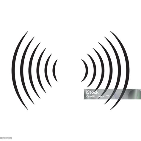 Sound Radio Wave Icon Vector Wifi Sound Signal Connection For Graphic Design Logo Website Social