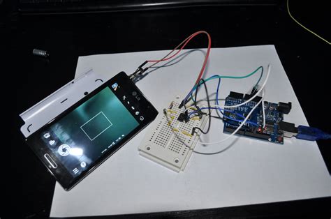 Trigger Smartphone Camera With Arduino 4 Steps Instructables