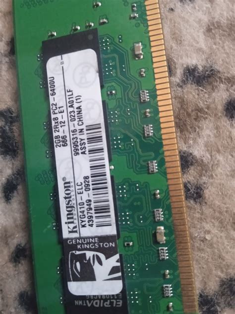 Оперативна память Ddr2 4g 2x2 150 грн Комплектуючі та аксесуари