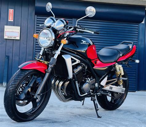 【やや傷や汚れあり】kawasaki Balius‐Ⅱ バリオス2 Zr250b 035※ 11255km フォークスタビライザー 茨城県古河