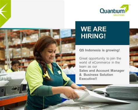 Qs Indonesia Is Growing And We Are Expanding Our Team Two Great