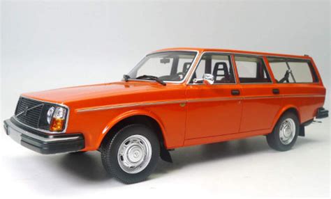 Miniature Volvo 245 118 Dna Collectibles Dl Orange 1975 Voiture
