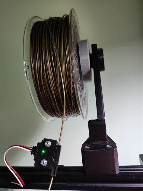 filament runout sensor mount by sorin b download free stl model