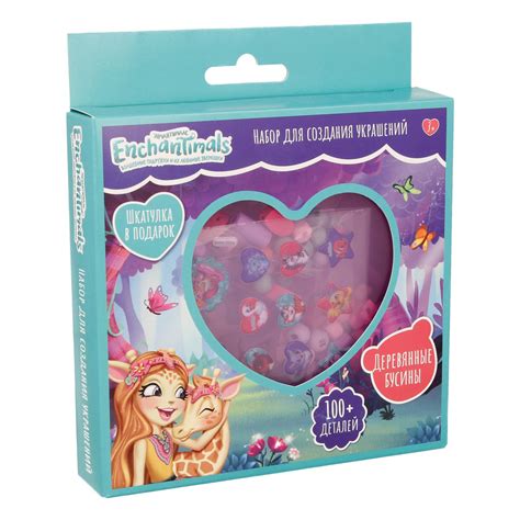 "Mattel" Набор бижутерии с деревянными бусинами "Enchantimals" 8927 ...
