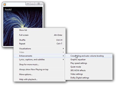 Playing Media Files And Customizing Windows Media Player