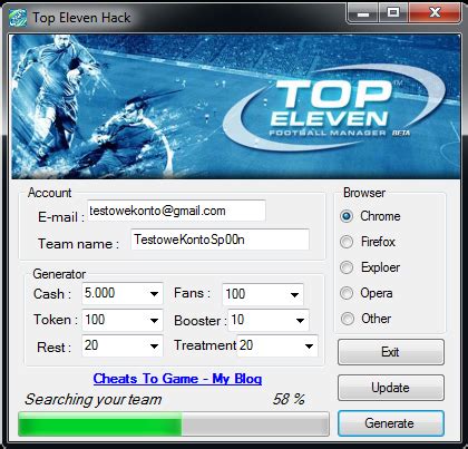 Top Eleven Hack
