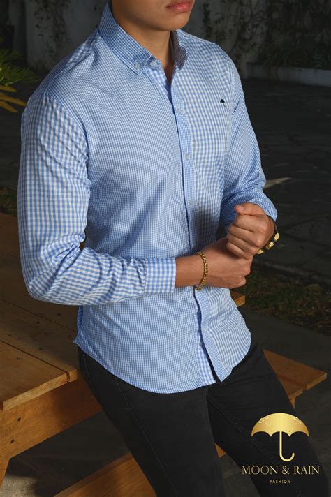 Introducir 63 Imagen Camisa Azul Cielo Outfit Hombre Abzlocal Mx
