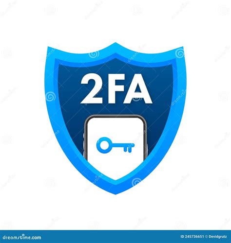 Two Step Authentication 2fa Flat Cartoon Smartphone And Computer
