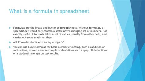 Spreadsheet Tools Concept Lesson Ppt Download