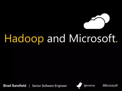 hadoop acm presentation ppt