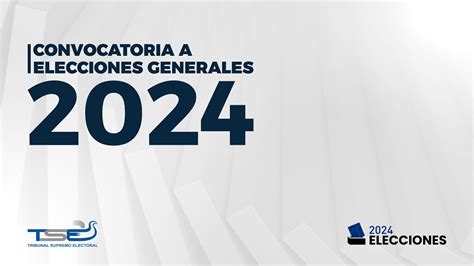 Convocatoria A Elecciones Generales 2024 El Salvador YouTube