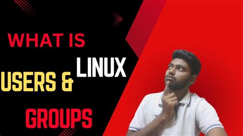 Linux Users And Groups Youtube