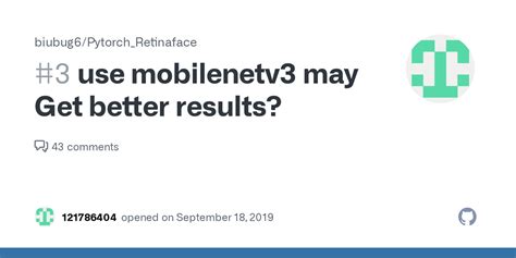 use mobilenetv3 may get better results · issue 3 · biubug6 pytorch