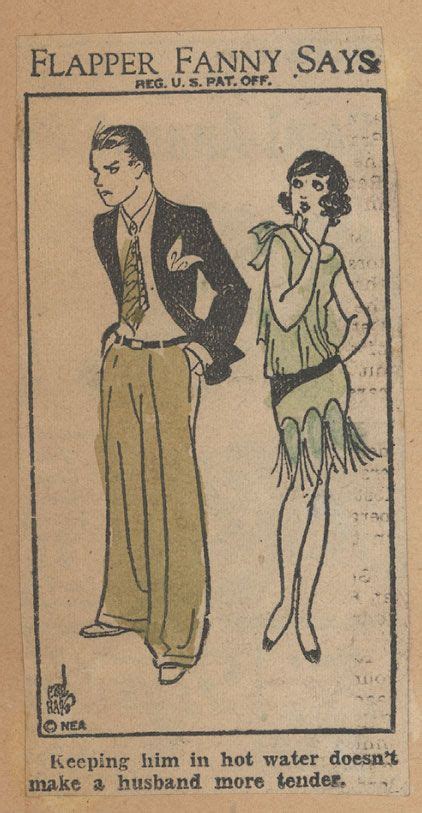 Flapper Fanny Flapper Illustration Old Comics Vintage Comics