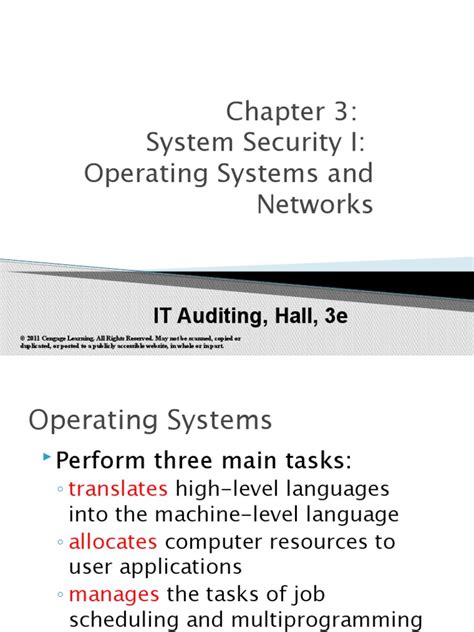 ch3 system security os and networks pdf computer network internet