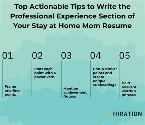 Stay At Home Mom Resume The 2022 Guide With 10 Examples