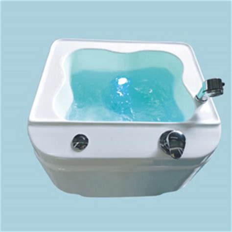 Pedicure Modern Design White Small Spa Acrylic Foot Basin Tub China Foot Basin Tub And Acrylic