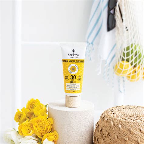 Beeandyou Skincare Natural Mineral Sunscreen Bee And You Eu