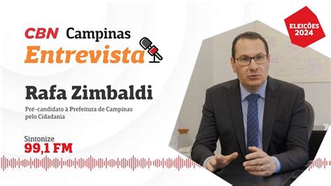Eleições Rafa Zimbaldi CBN Campinas 99 1 FM