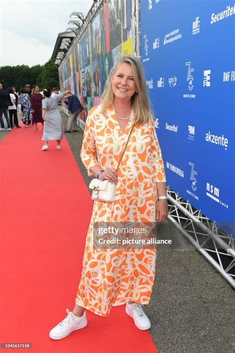 Actress Anja Schüte Shows Off At The 75 Years Of Ndf Event Taking