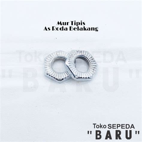 Jual Tb Mur As Tipis Sepeda 2 Pcs Shopee Indonesia