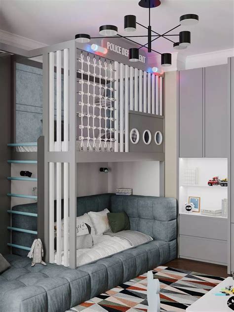 Оригинальная мебель в детскую комнату мальчика