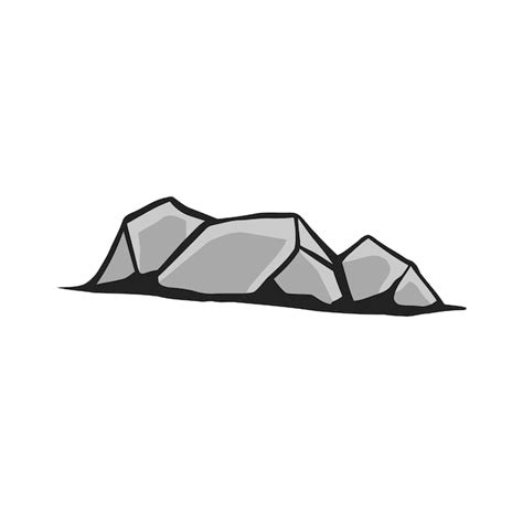 Premium Vector Stone Vector Illustration